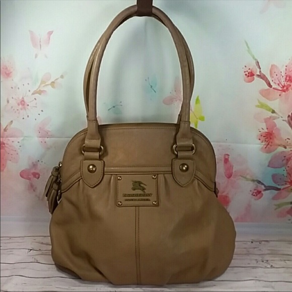 blueberry | Bags | Authentic Burberry Bag Brown Leather Bag | Poshmark